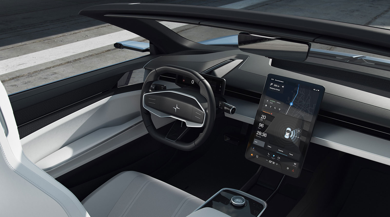 Polestar O₂ är en eldriven cabriolet med drönare | Vi Bilägare