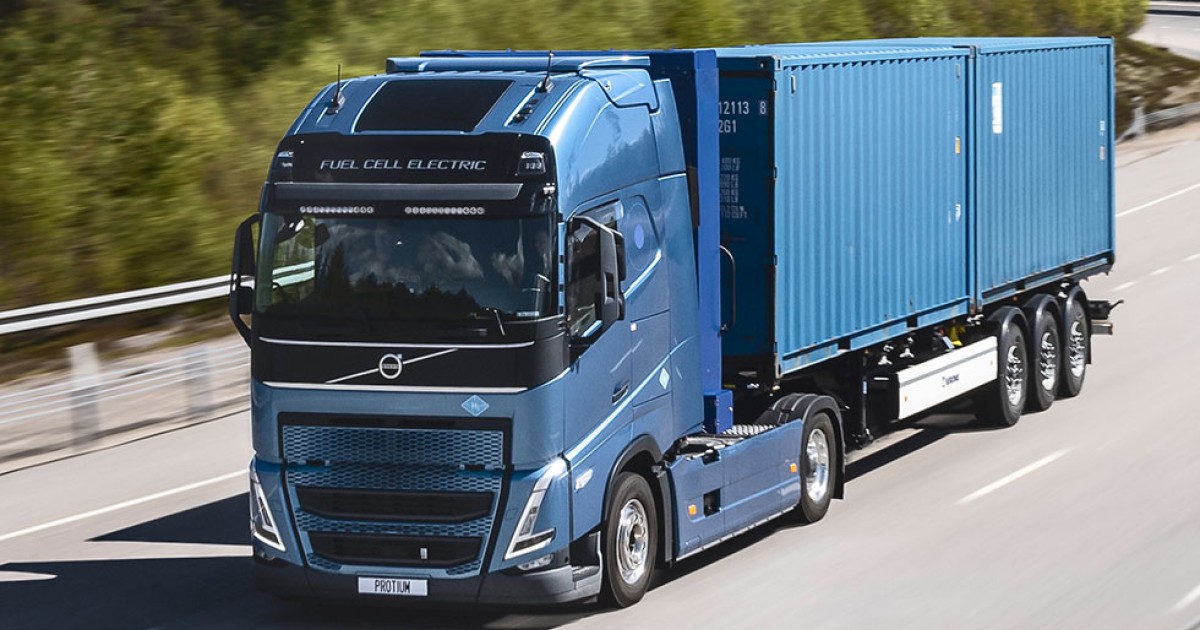Volvos lastbil med bränsleceller ska klara 100 mil | Vi Bilägare