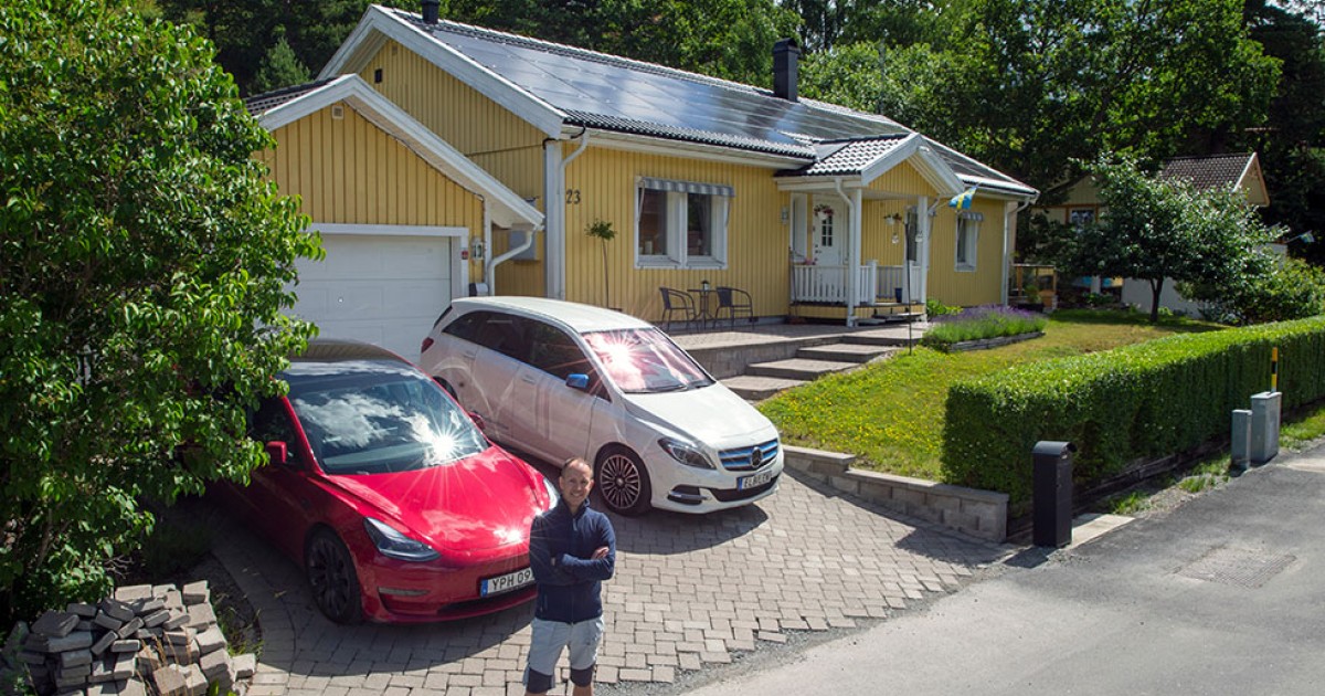 Ladda elbilen med solcellspaneler på taket – så gör du | Vi Bilägare