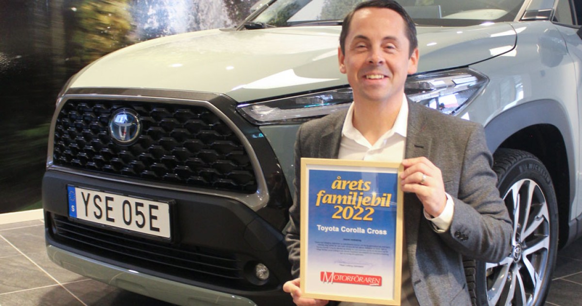 Toyota Corolla Cross utsedd till årets familjebil | Vi Bilägare