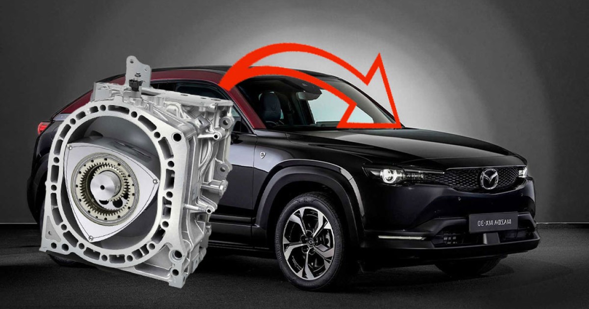 Wankelmotorn snurrar igen i Mazda MX-30 R-EV | Vi Bilägare
