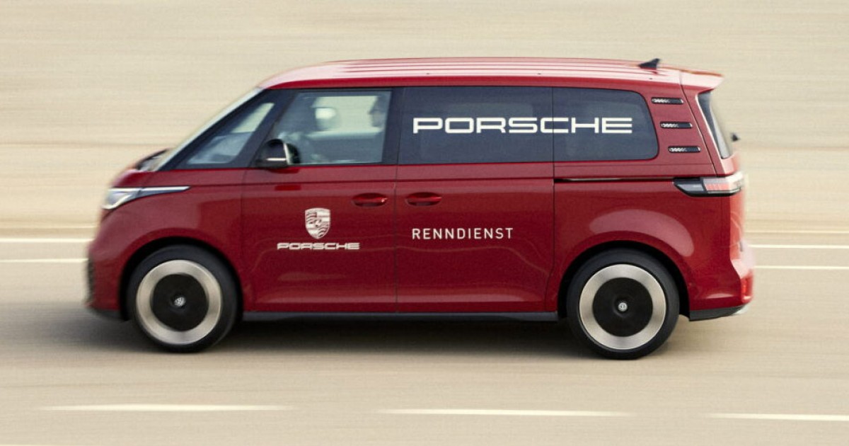 Porsche visar modern version av klassiska racingbussen | Vi Bilägare