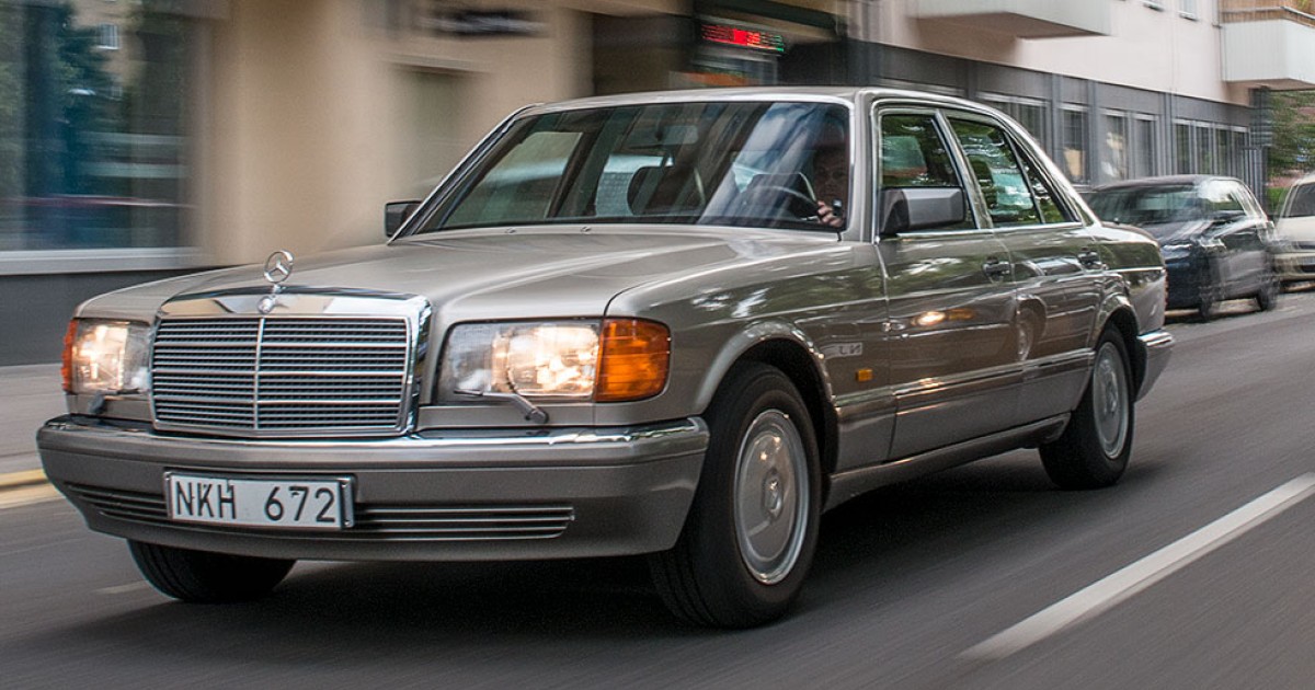 Mercedes S-klass W126 var säker och superbekväm | Vi Bilägare