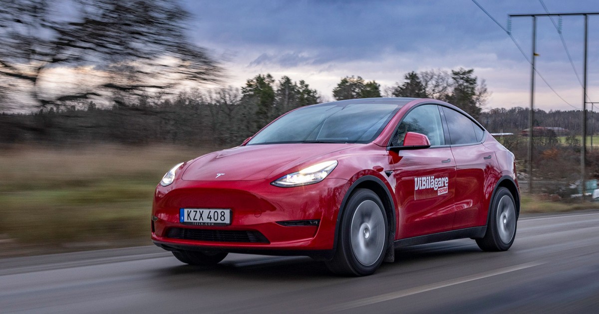 Milstolpen: Nu är Tesla Model Y världens mest sålda bil | Vi Bilägare