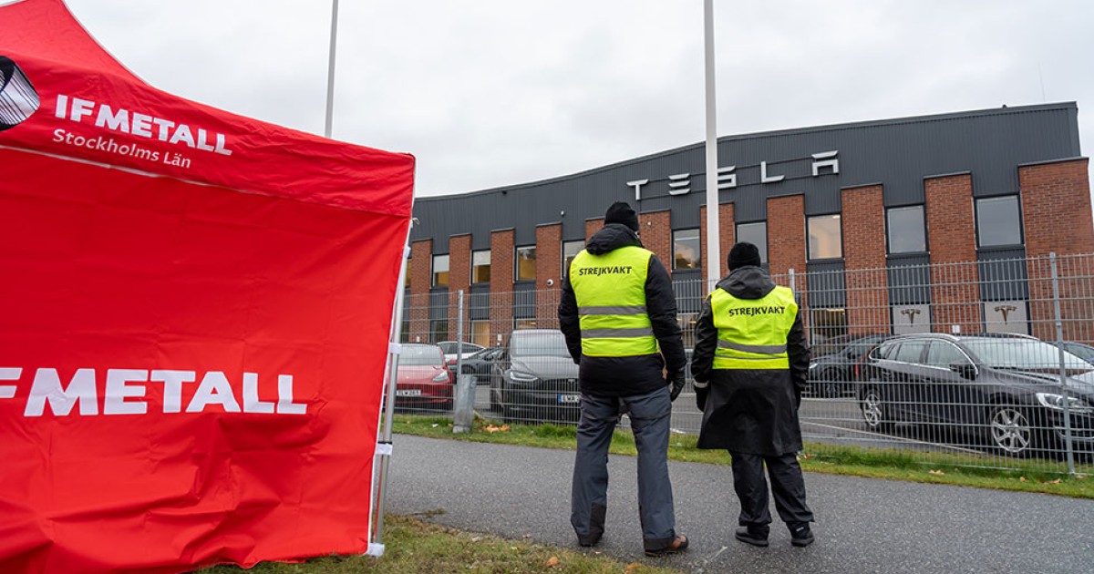 Förhandlingarna mellan Tesla och IF Metall återupptas | Vi Bilägare