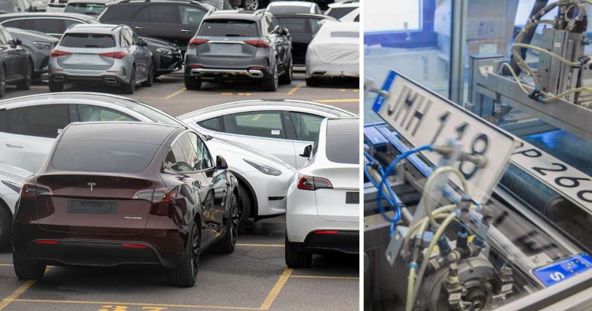 Hotet mot Tesla: Inga nya registreringsskyltar | Vi Bilägare