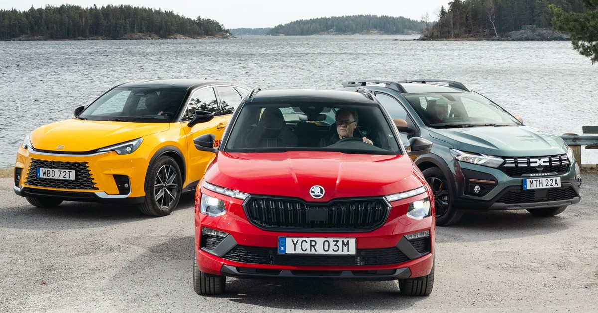Test: Dacia Sandero, Lexus LBX och Skoda Kamiq (2024) | Vi Bilägare