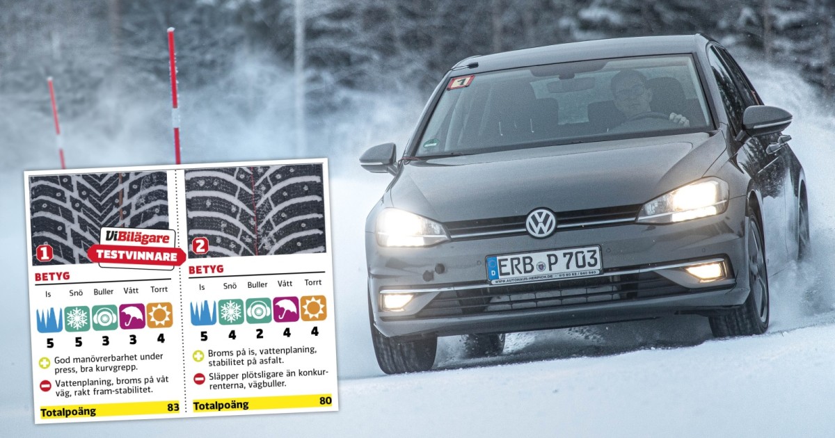 Snabbguide: Bästa dubbdäcket 2024 – dubb mot friktion | Vi Bilägare