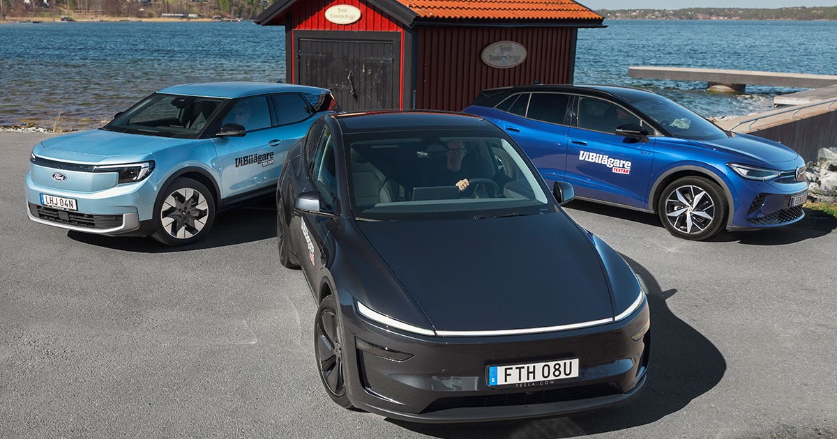 Laddtest: Ford Explorer, Tesla Model Y och Volkswagen ID.4 (2025) | Vi ...