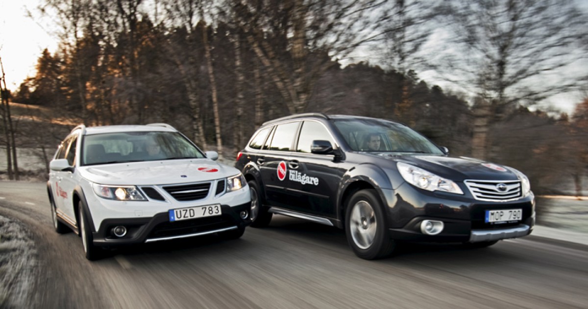 Biltest: Saab 9-3X, Subaru Outback | Vi Bilägare