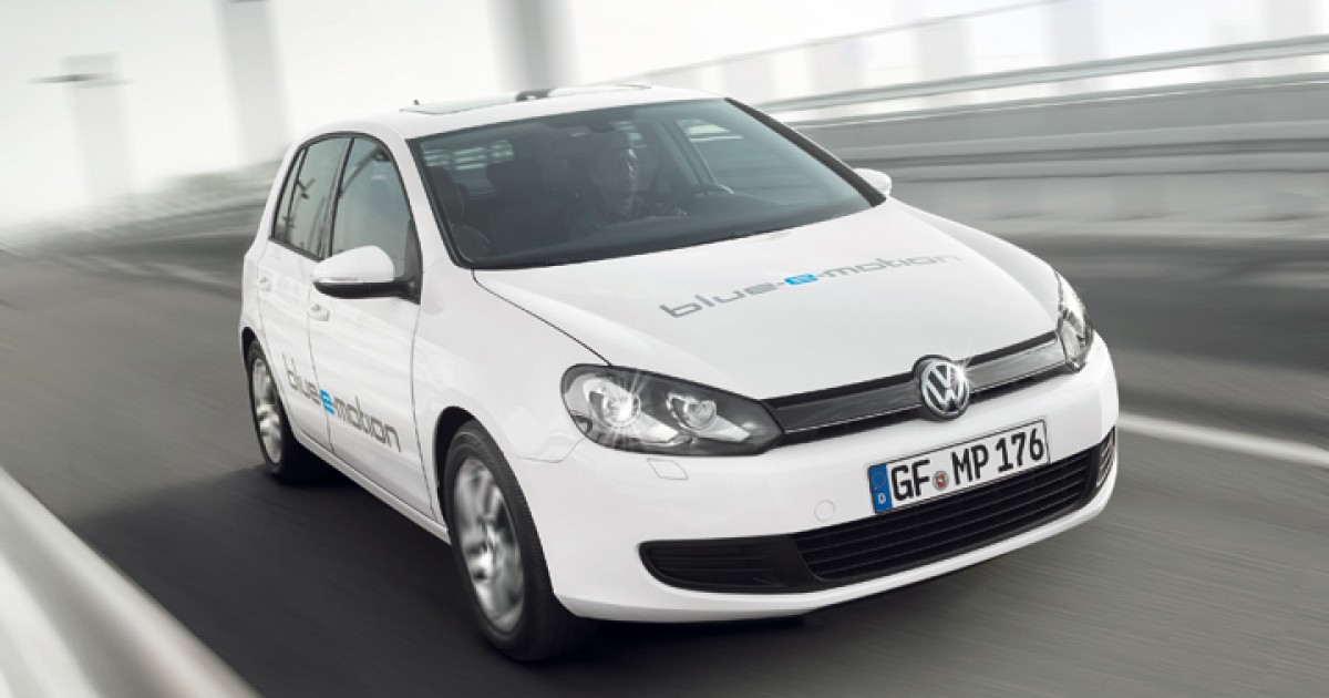 Volkswagen Golf Blue-e-motion – Golf som elbil här 2014 | Vi Bilägare