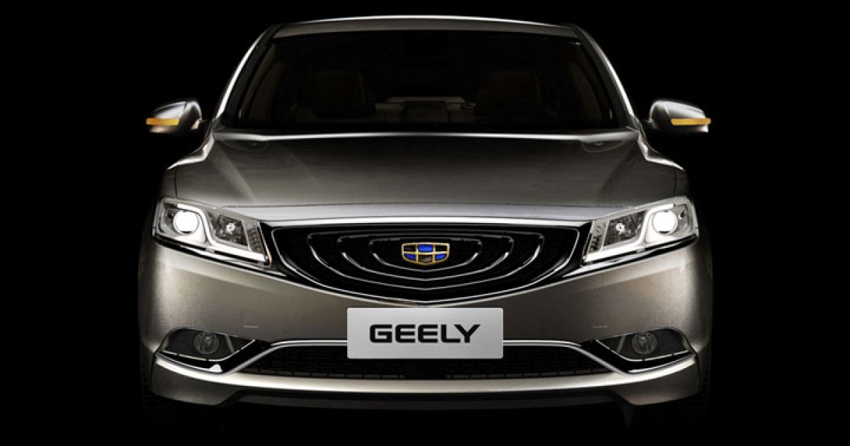 Geely visar ny sedan | Vi Bilägare