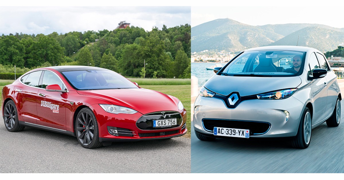 Renault och Tesla bäst på miljö | Vi Bilägare