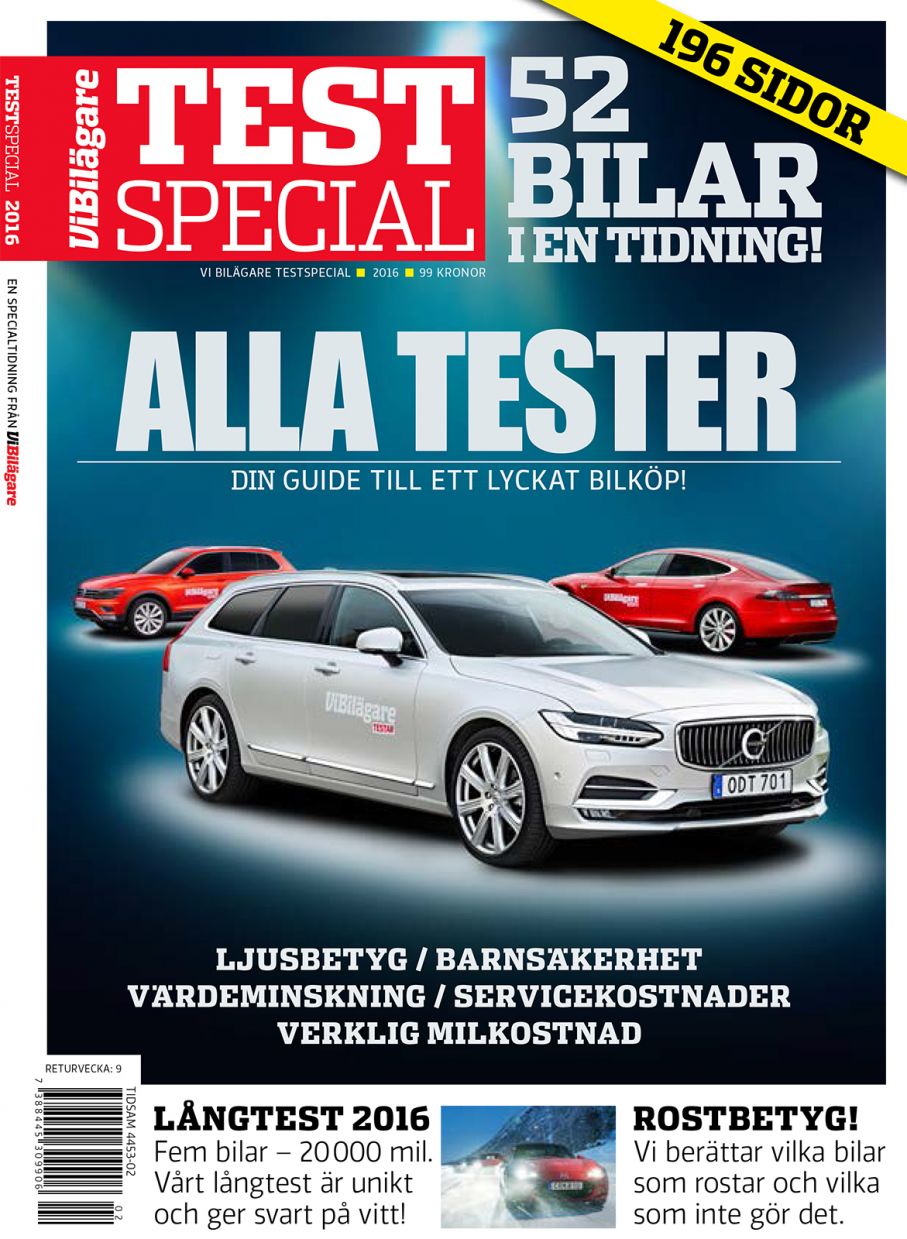 Testspecial 2016 | Vi Bilägare