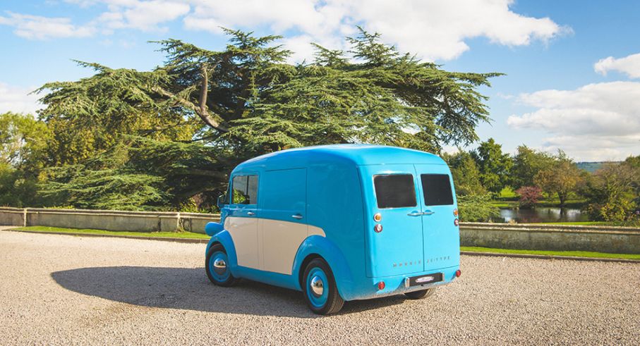 Elektrisk budbil med retrovibbar | Vi Bilägare