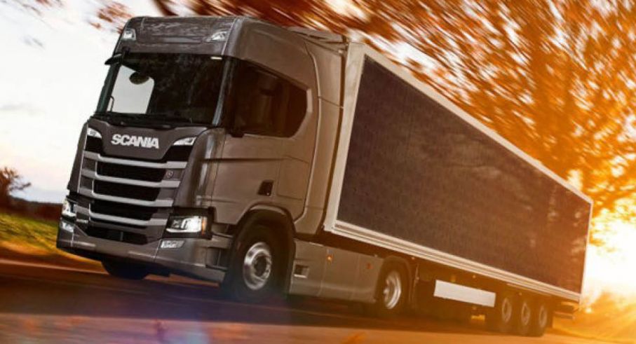 Scanias lastbil med solceller – som kapar förbrukningen | Vi Bilägare