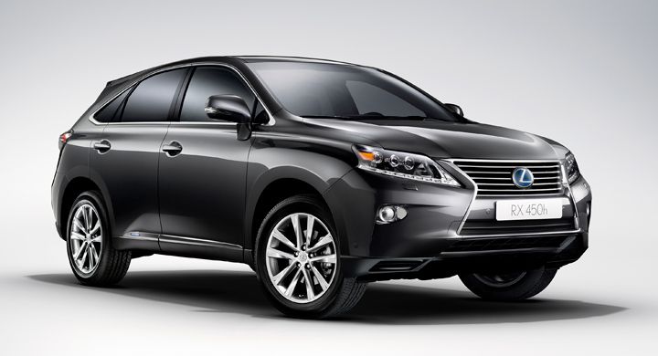 Toyota Harrier visar nästa Lexus RX